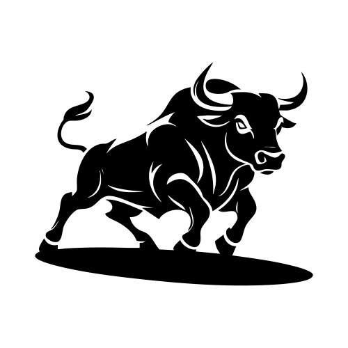 Stock Market Bull Logos Vector Images (over 650)