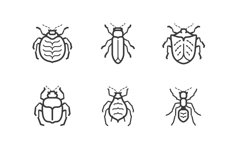 Insect Outlines Vector Images (over 55,000)