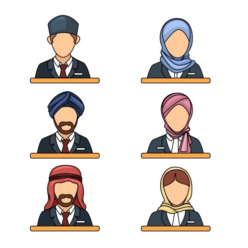 Saudi Employee Vector Images (over 760)