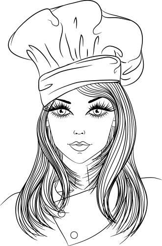 Chef Line Art Vector Images (over 18,000)