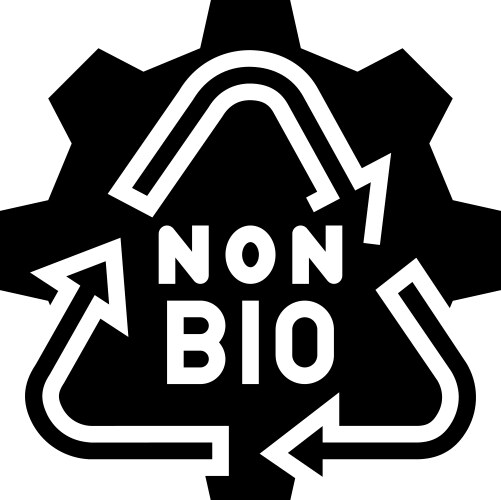 Non Biodegradable Symbol Vector Images (over 780)
