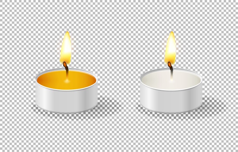 Tealights Vector Images (over 520)