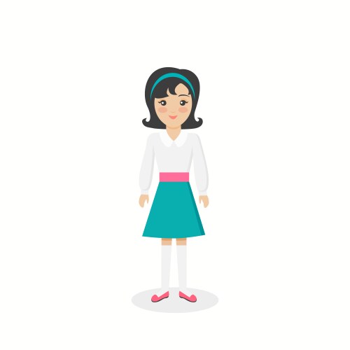 Saudi arabia traditional clothes people Royalty Free Vector