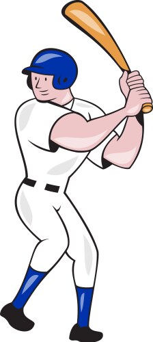 Bat cartoon character Royalty Free Vector Image