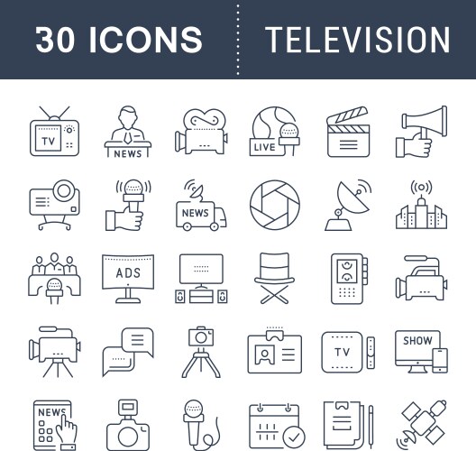 Digital television decoder Royalty Free Vector Image