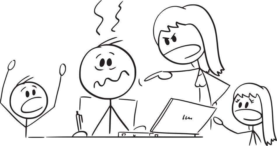 Stick Figure Stressed Vector Images (over 910)