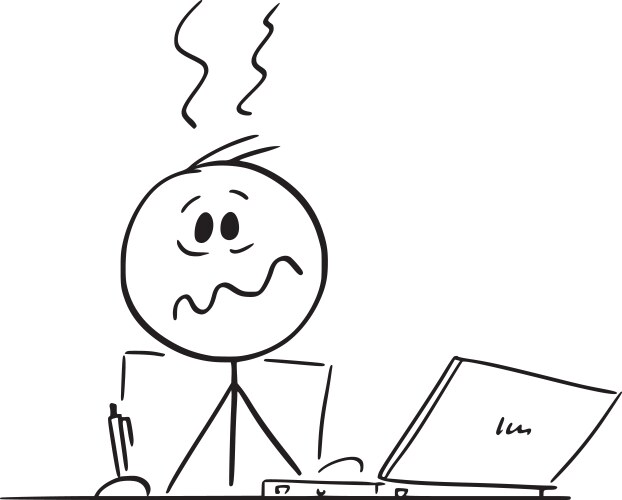 Stick Figure Stressed Vector Images (over 980)