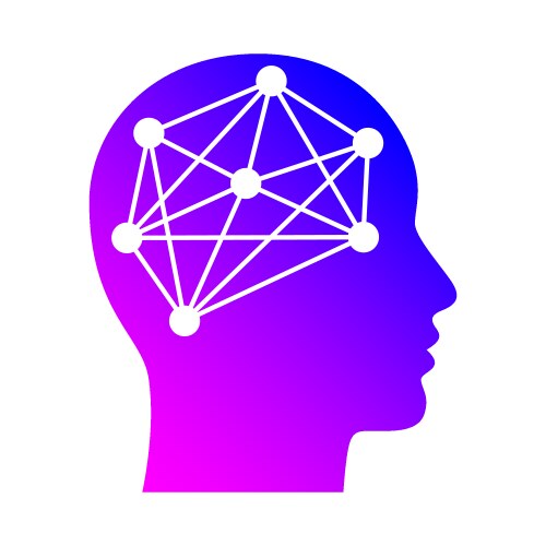 Artificial intelligence icon logo Royalty Free Vector Image