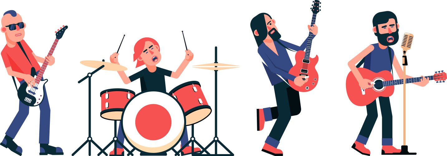Cartoon Rock Band Vector Images (over 6,800)