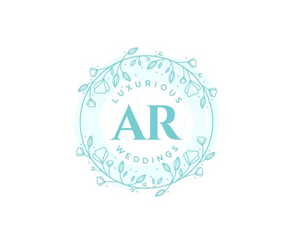 Ar Monogram Vector Images (over 2,600)
