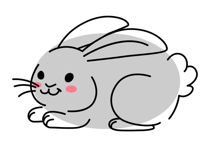 Cute Cartoon Rabbit Vector Images (over 96,000)