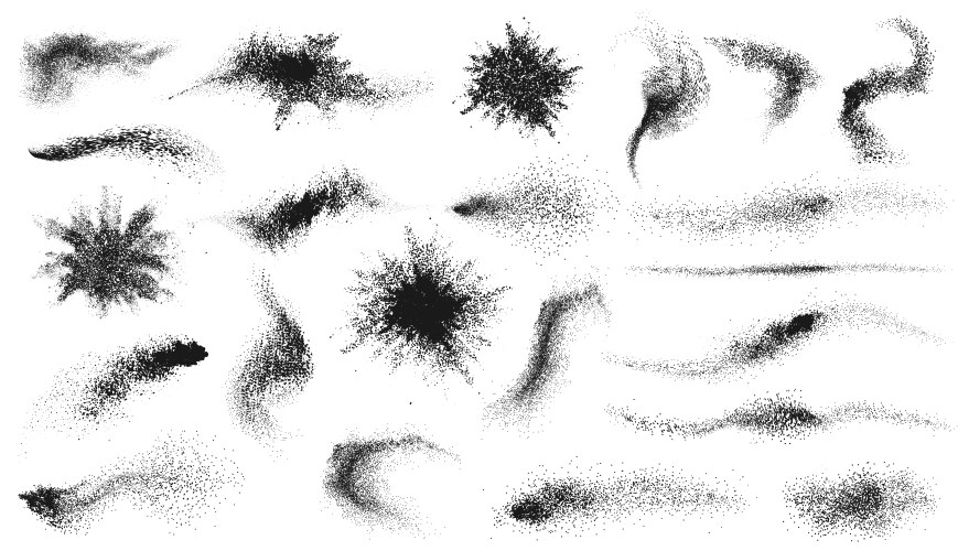 Powder Splash Vector Images (over 10,000)