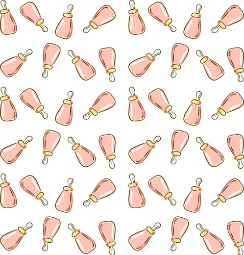 Duck on snow white background Royalty Free Vector Image