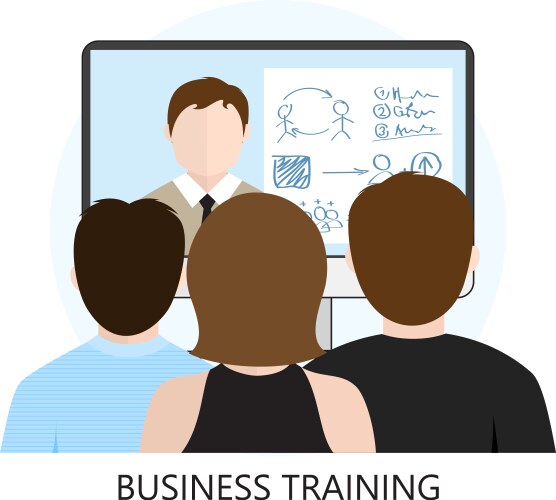 Training icon design Royalty Free Vector Image