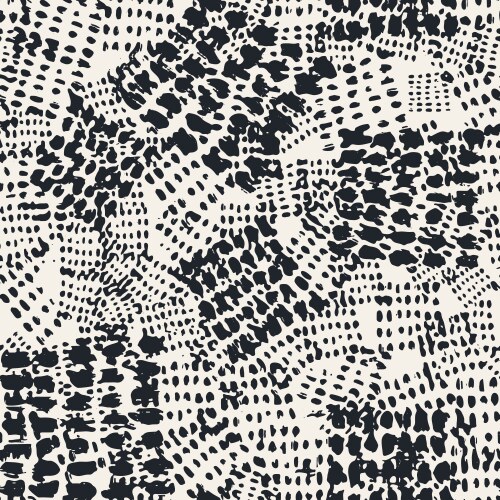 Seamless brushpen textile doodle pattern grunge Vector Image