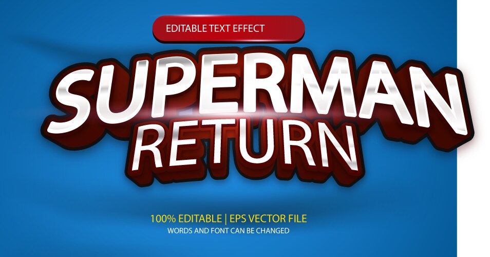 Superman Valiant Cartoon Vector Images (4)