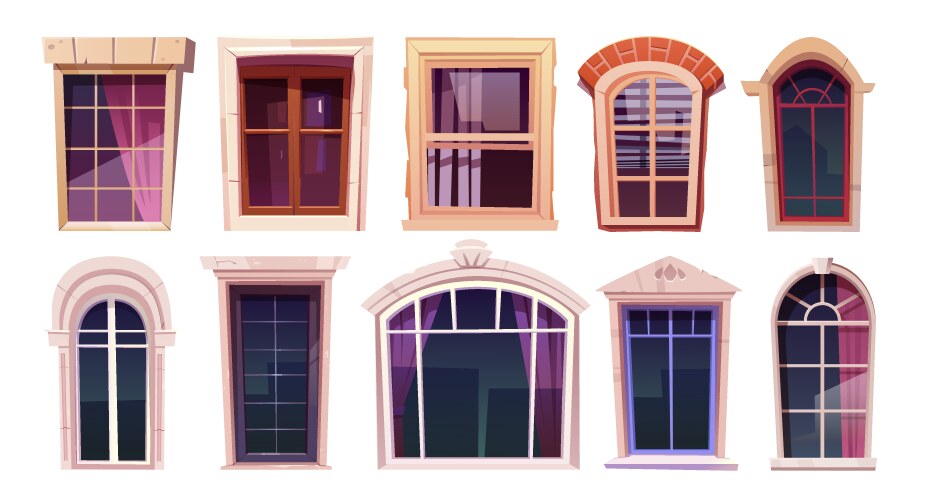 Closed Window Clipart Vector Images (over 130)