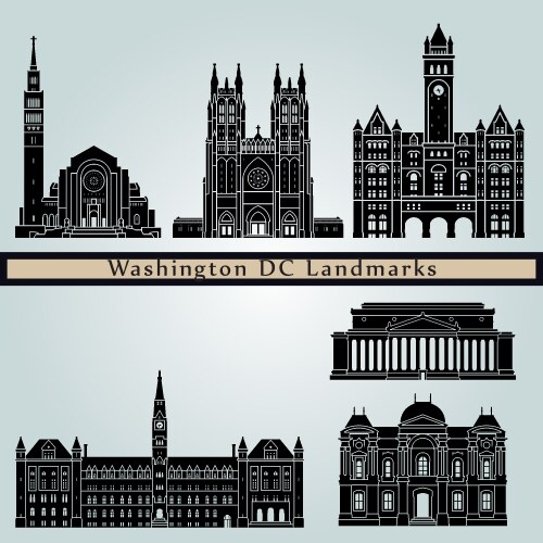 Washington Dc Skyline Vector Images (over 750)