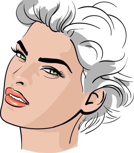 Woman Face Vector Images (over 340,000)