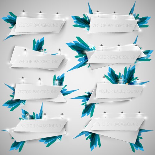 Colorful billboard for advertising Royalty Free Vector Image