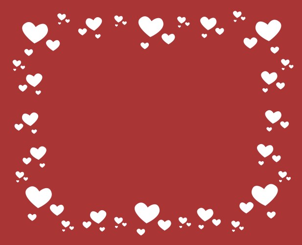 Red Heart Border Vector Images (over 16,000)