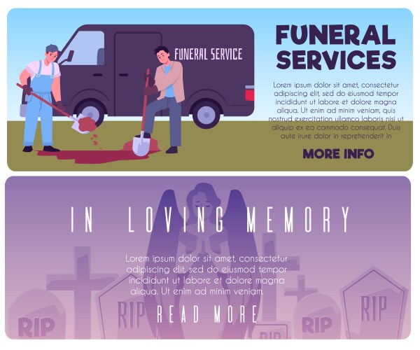 Funeral Banner Vector Images (over 1,800)