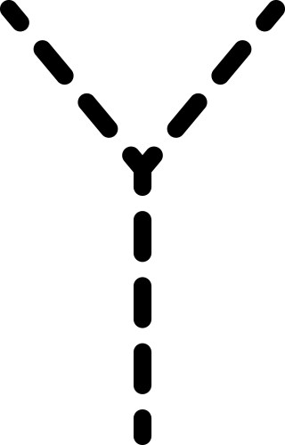 Tracing alphabet uppercase capital letter y Vector Image