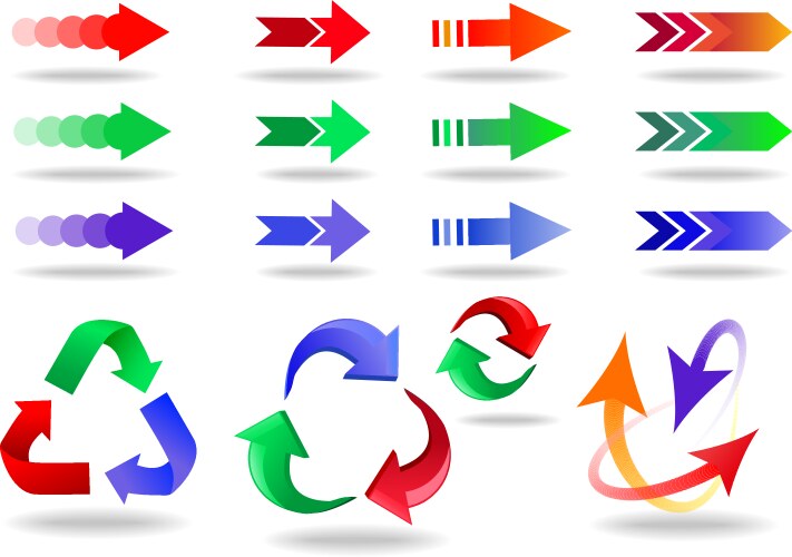 Red Circular Arrow Vector Images (over 5,600)