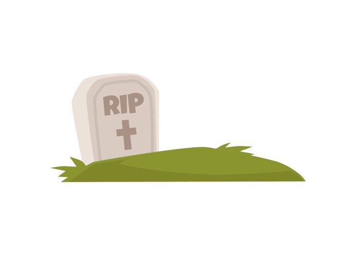 Cartoon Grave Rip Vector Images (over 2,200)
