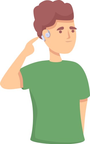 Deaf Boy Vector Images (over 200)