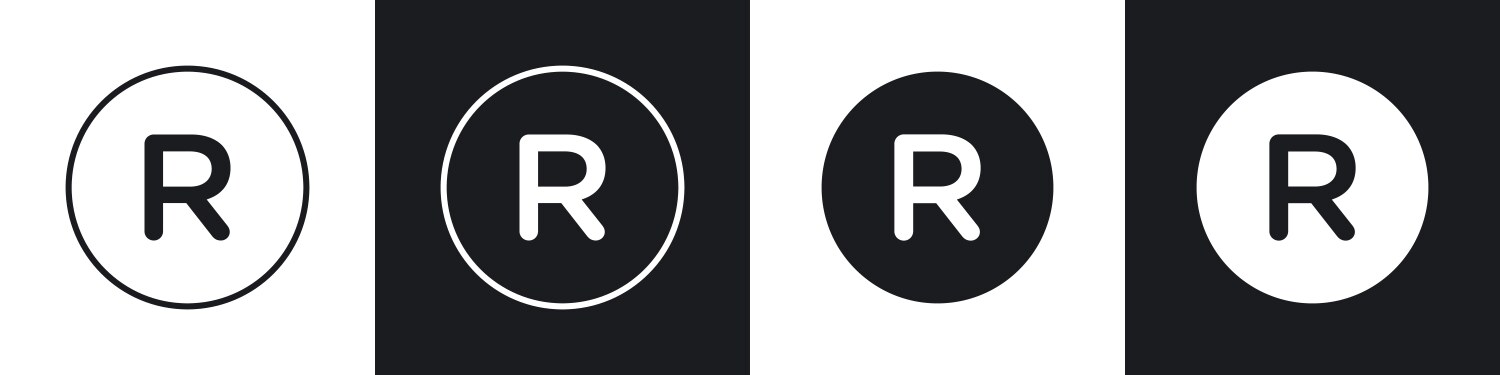 Registered Trademark Logo Vector