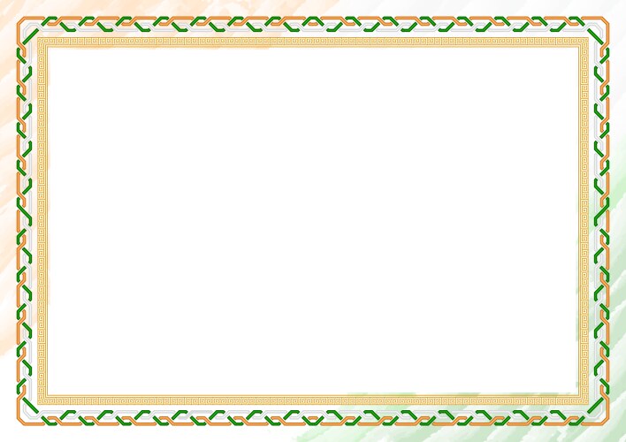 India National Flag Frame Border Vector Images (over 100)