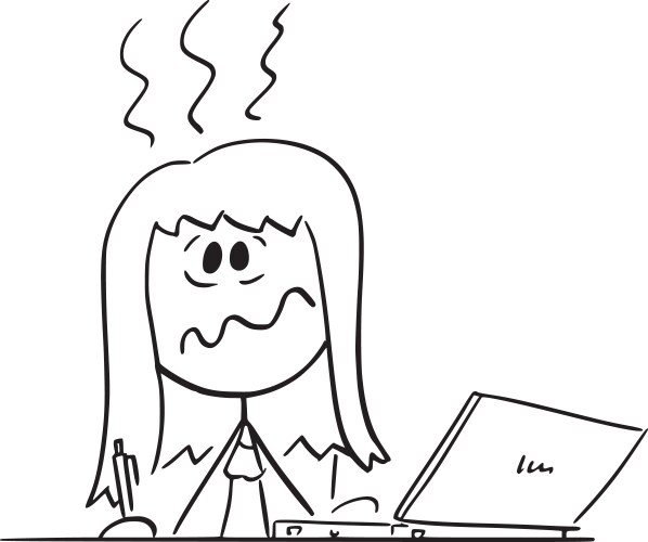 Stick Figure Stressed Vector Images (over 980)
