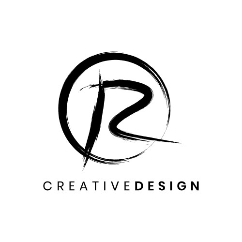 Letter R Painting Logo Vector Images (over 440)