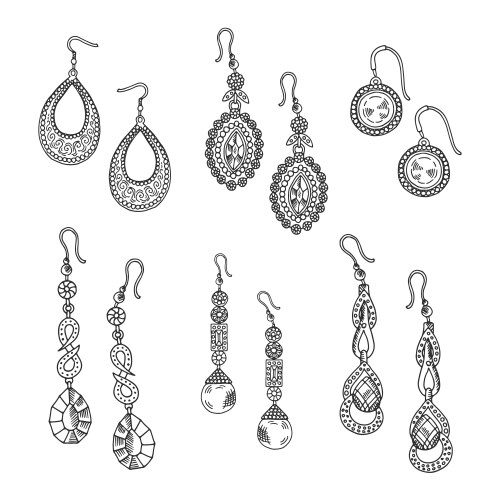 Earrings Vector Images (over 190,000)