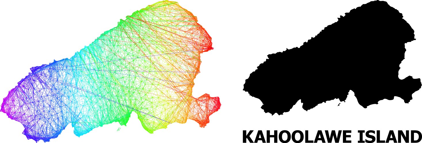 Map Kahoolawe Island Vector Images (over 150)