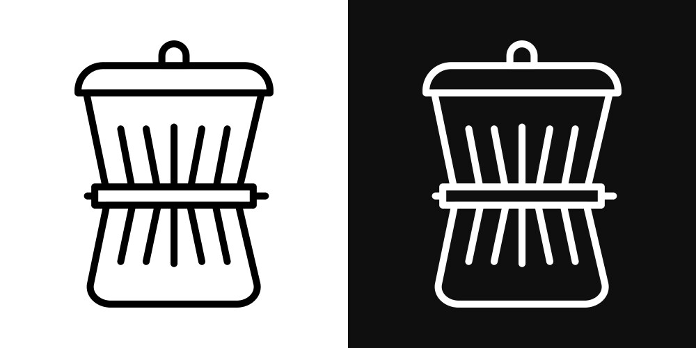 Waste reduction icon set reduce energy plastic Vector Image