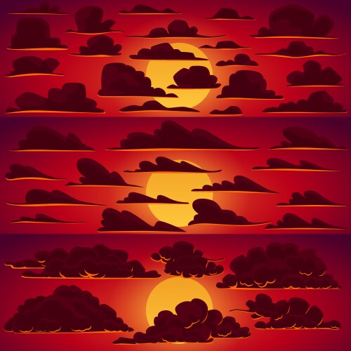 Sunset Cartoon Vector Images (over 34,000)