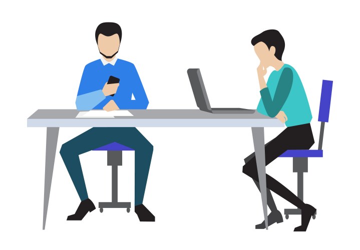 Management and leadership concept on transparent Vector Image