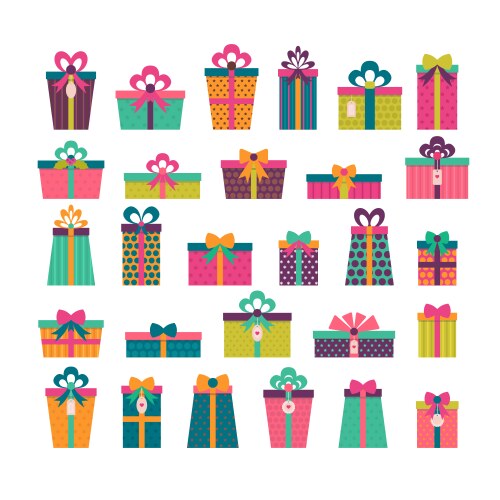 Set of all europe flags with name Royalty Free Vector Image