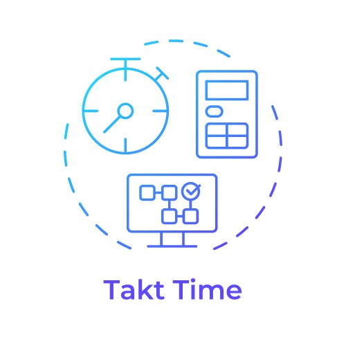 Tissue engineering blue gradient concept icon Vector Image