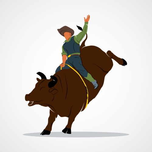 Bull Rider Vector Images (over 780)