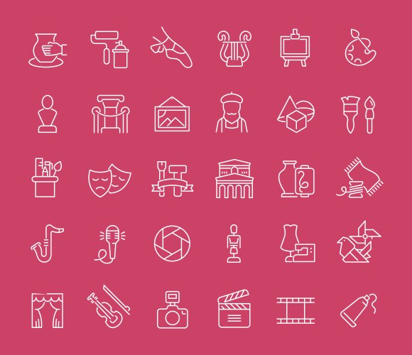 Fine Line Icons Vector Images (over 5,800)