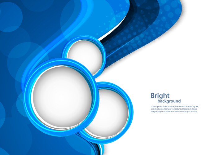 Abstract blue background Royalty Free Vector Image