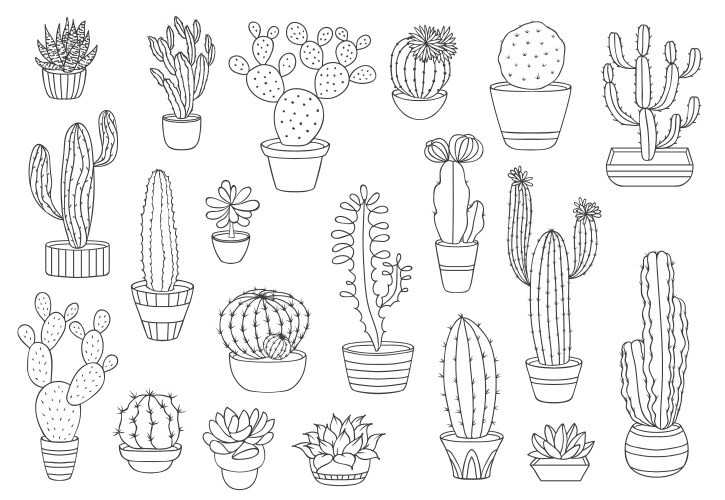 Plants Outline Vector Images (over 370,000)