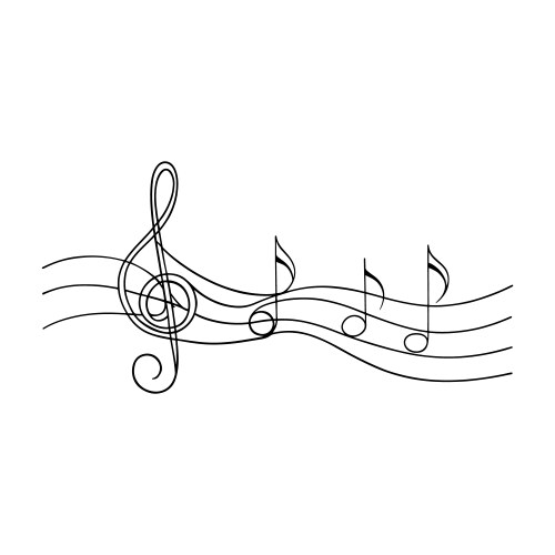 Continuous Line Music Notes Vector Images (over 770)