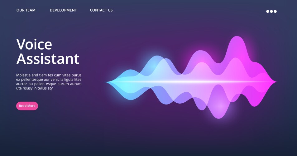 Colorful voice waves or motion sound frequency Vector Image