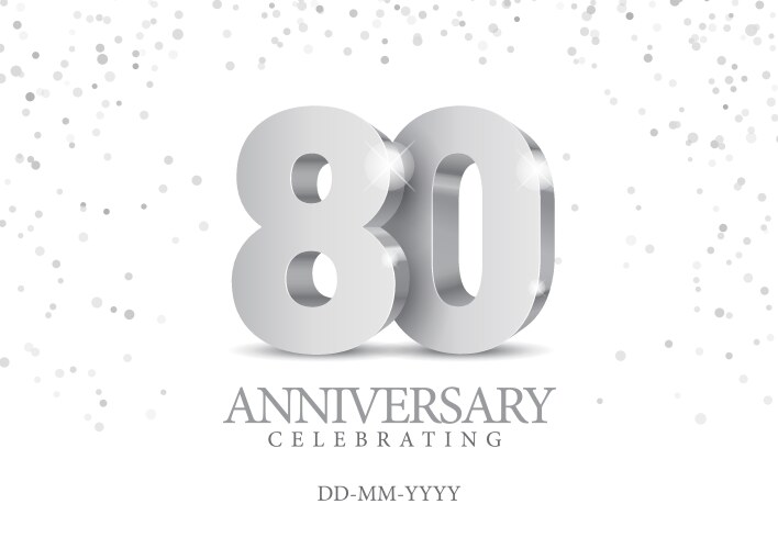 Number 80 Vector Images (over 6,200)