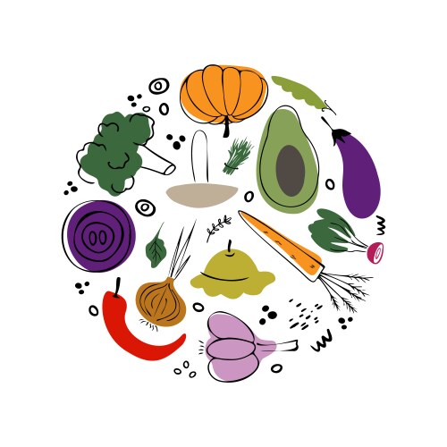 Cooking hand drawn Royalty Free Vector Image - VectorStock