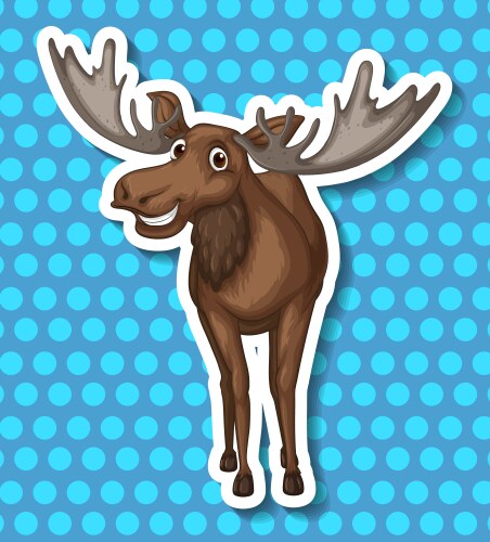 Moose Cartoon Vector Images (over 4,900)